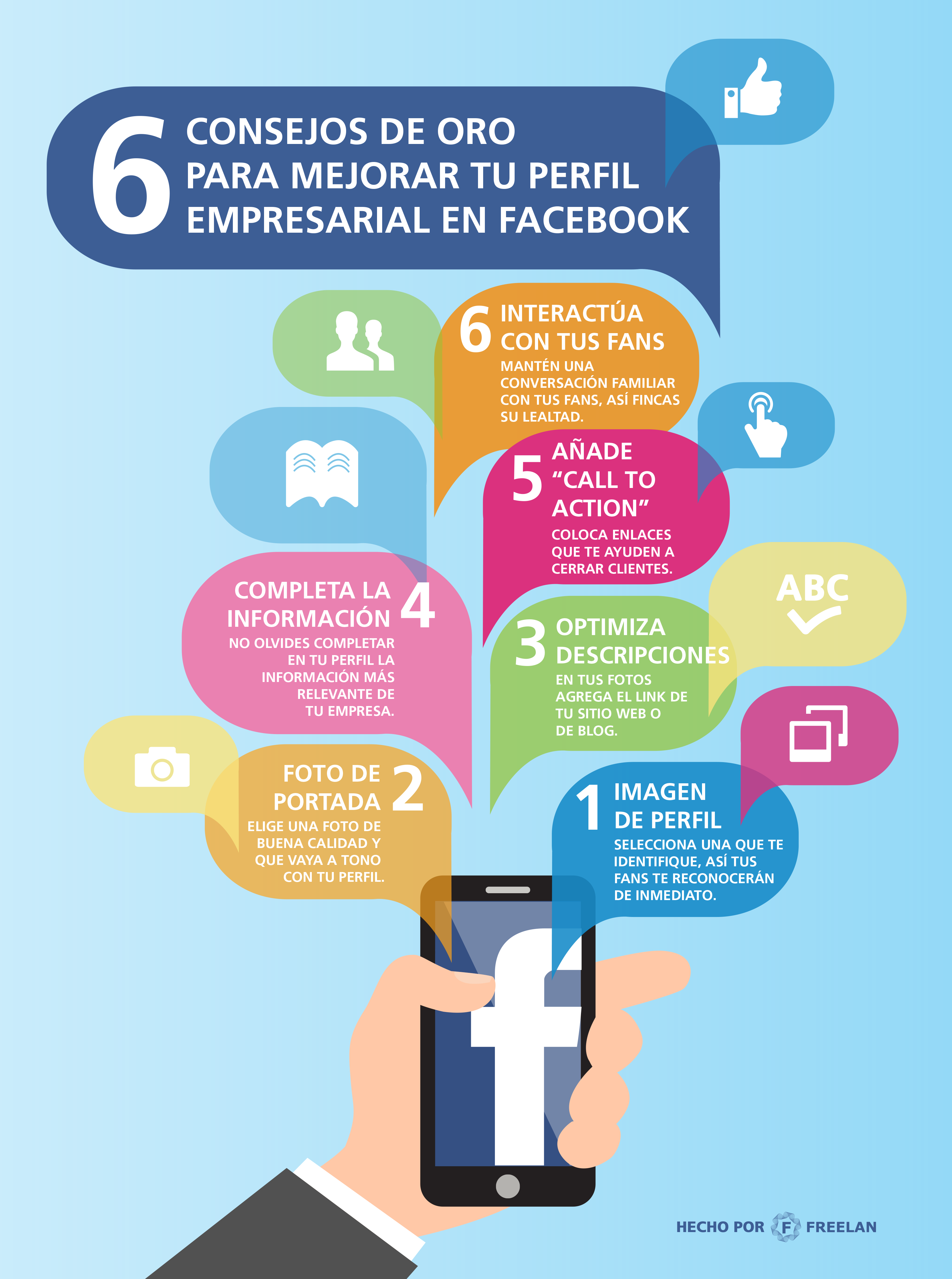 6 consejos de oro para mejorar tu perfil empresarial en Facebook 6 consejos de oro para mejorar tu perfil empresarial en Facebook